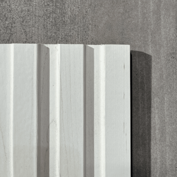 Revestimiento de Muro Wall Panel Deco Blanco Estocolmo 2400x120x12mm ...